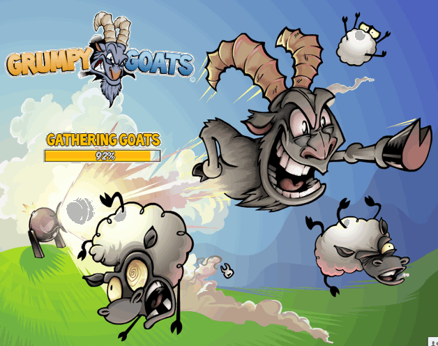 The Grumpy Goat: Caprine cannonball