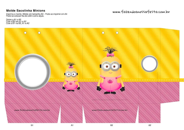 Free Printable Minion Boxes. - Oh My Fiesta! in english