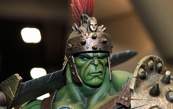 Estátua Sideshow Collectibles Hulk Gladiador Premium Format - supervault