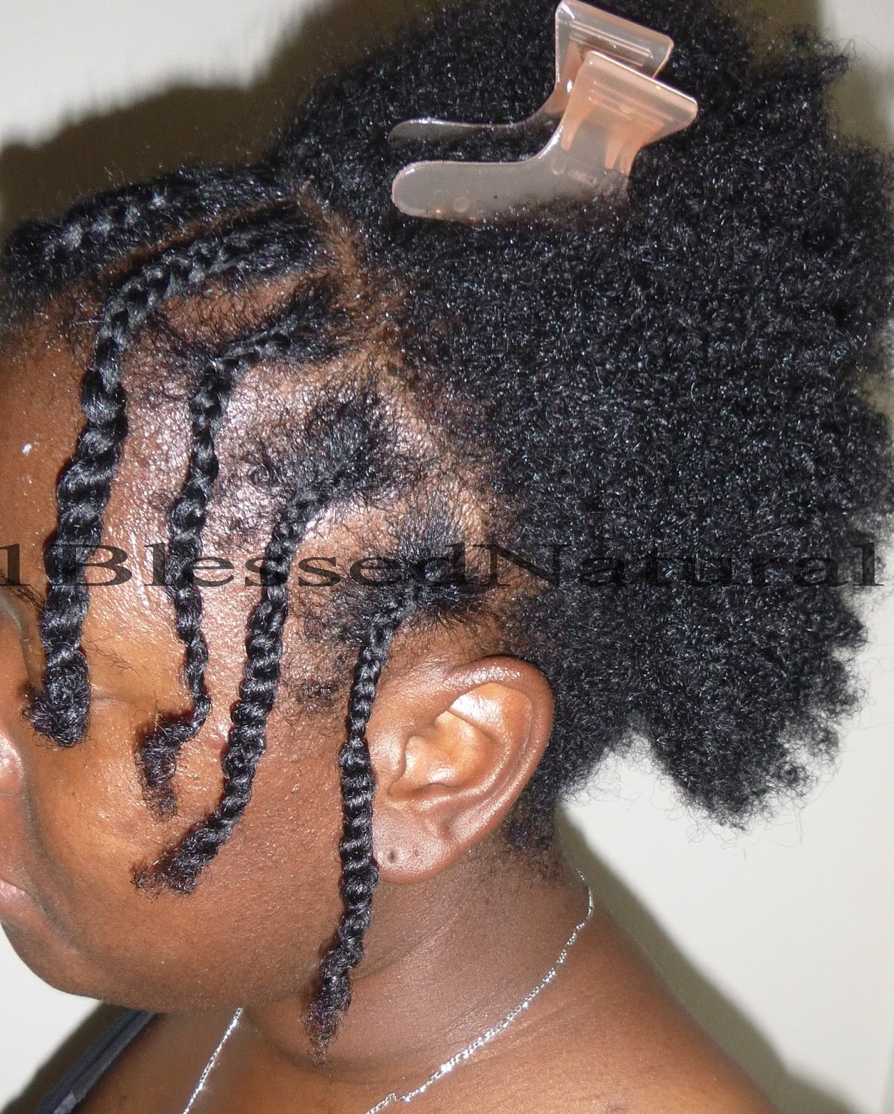 Tutorial: Linked Cornrows with Puff