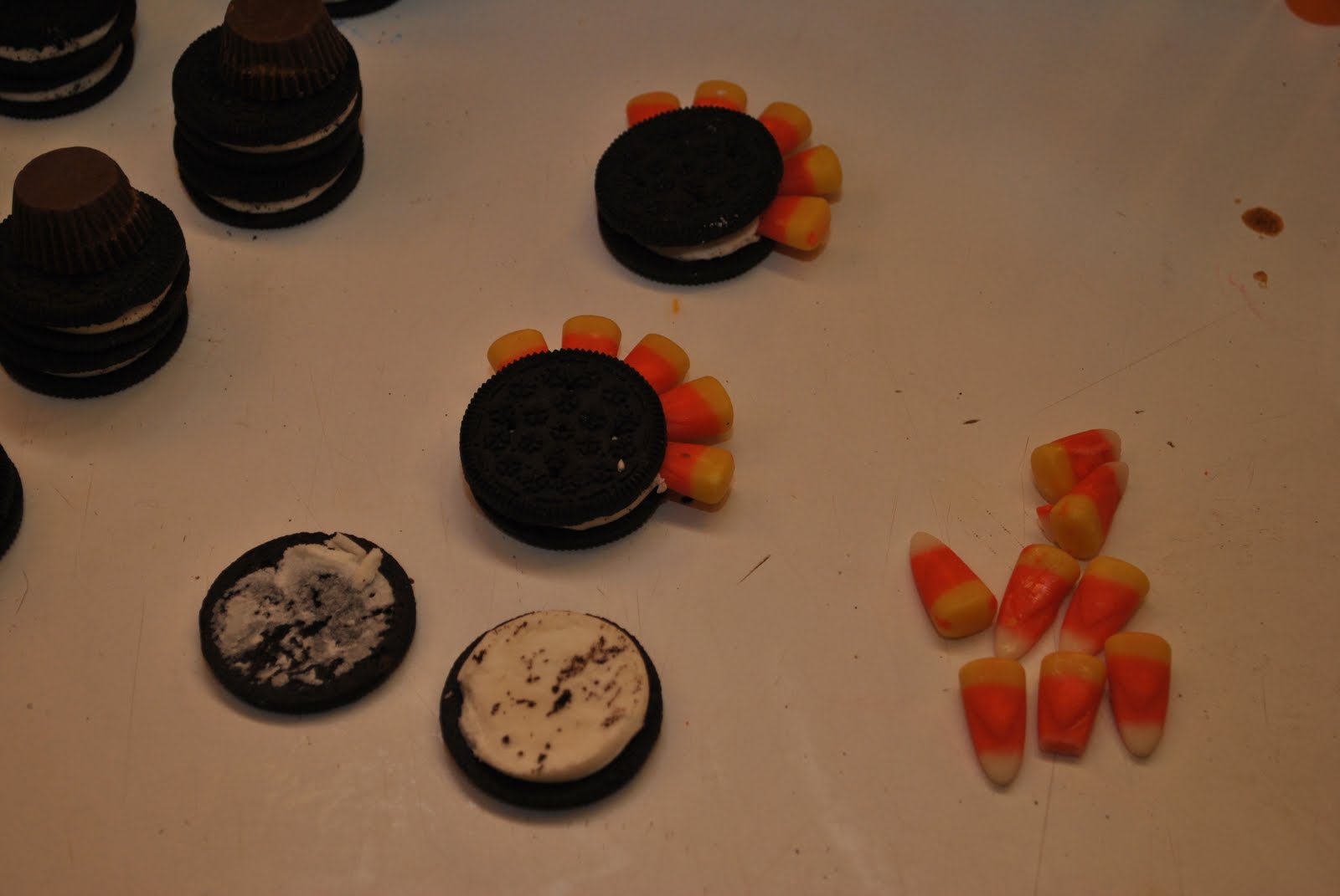 Craft-Tastical: Oreo & Reece's Turkey Cookies- Success!
