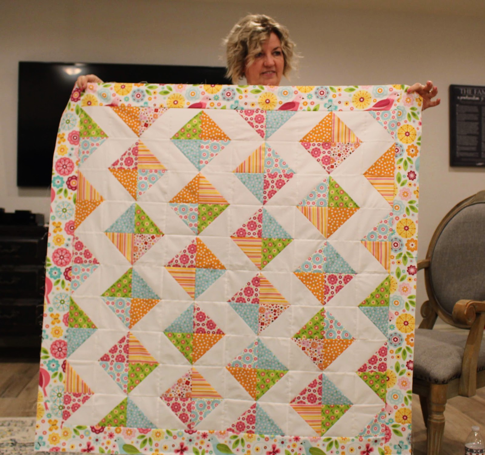 Scraps R Us: "A Very Merry UnBirthday" March Quilt Group 2019