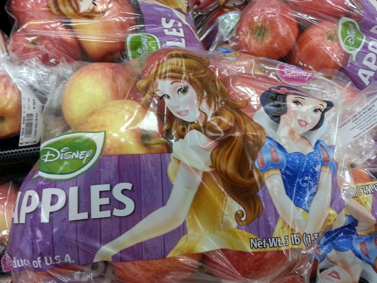 Filmic Light - Snow White Archive: Disney Princess Fresh Produce