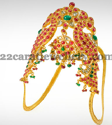 Latest Vanki Designs (Arm Band) - Jewellery Designs
