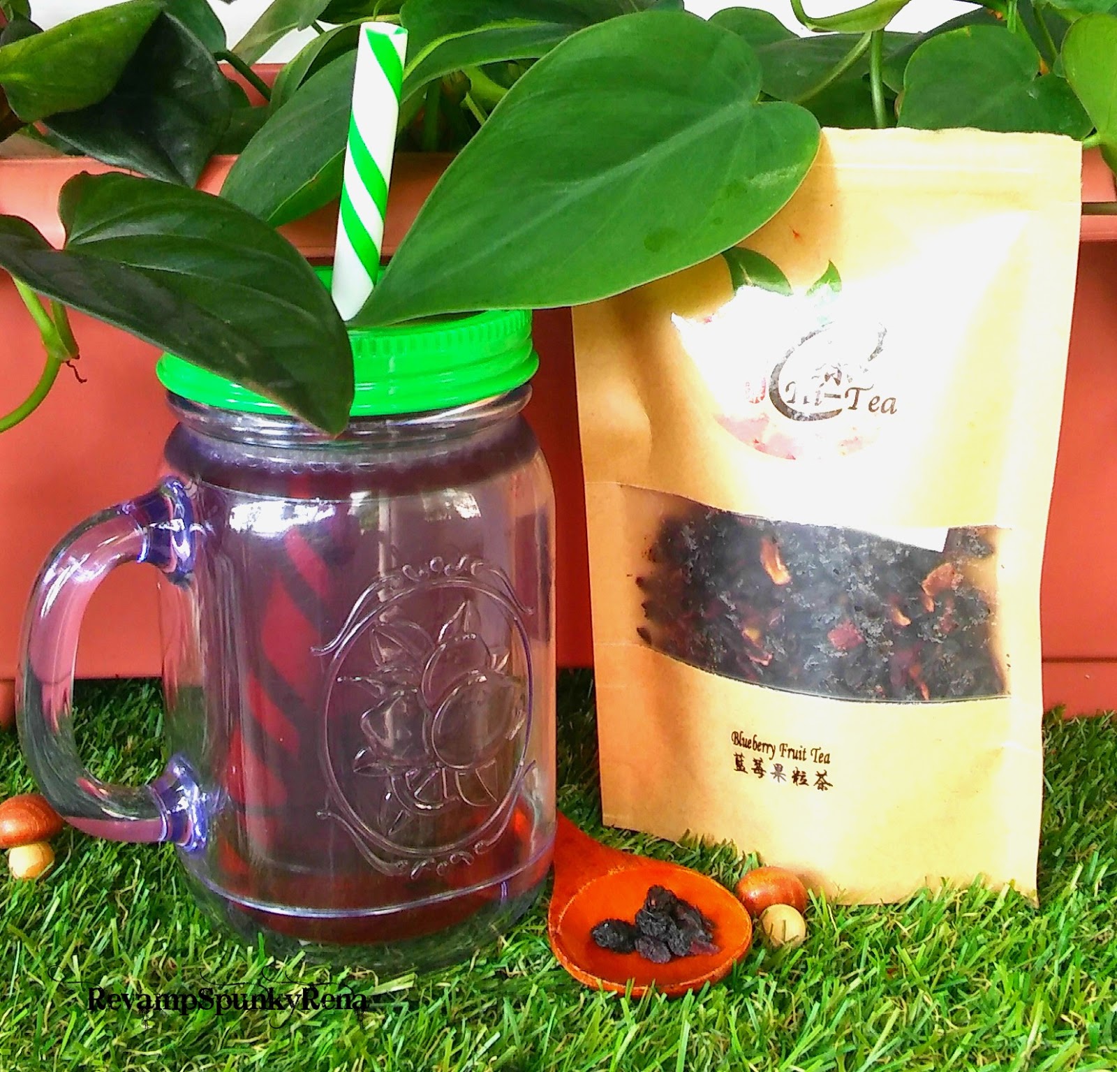 Hi-Tea Blueberry Loose Fruit Tea Review