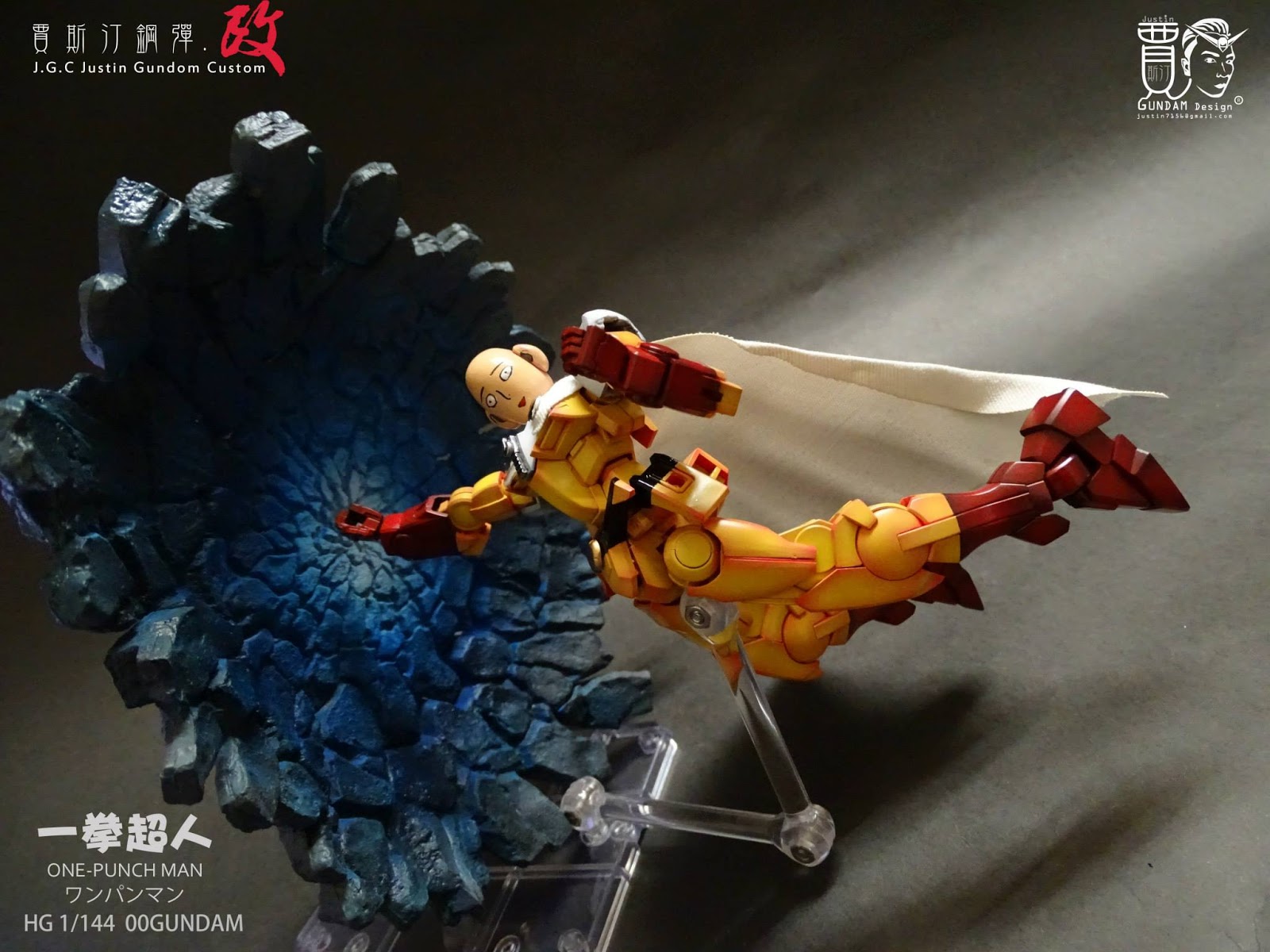 Custom Build: One Punch Man Gundam