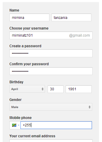 Simple techniques for Gmail Account sign up