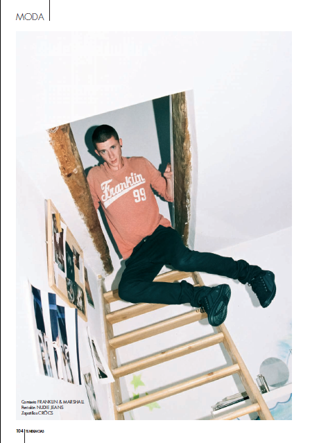 d1 Model Management: Alex Bennett for Tendencias Magazine