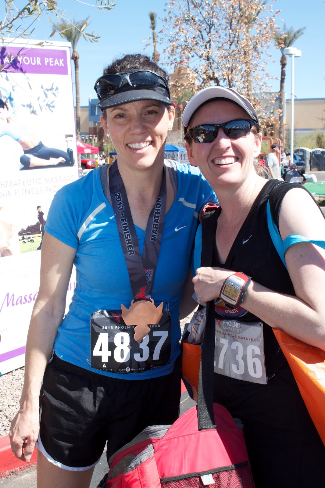 A Day In The Life...: Team Belnap "FLIES" at the Phoenix Marathon