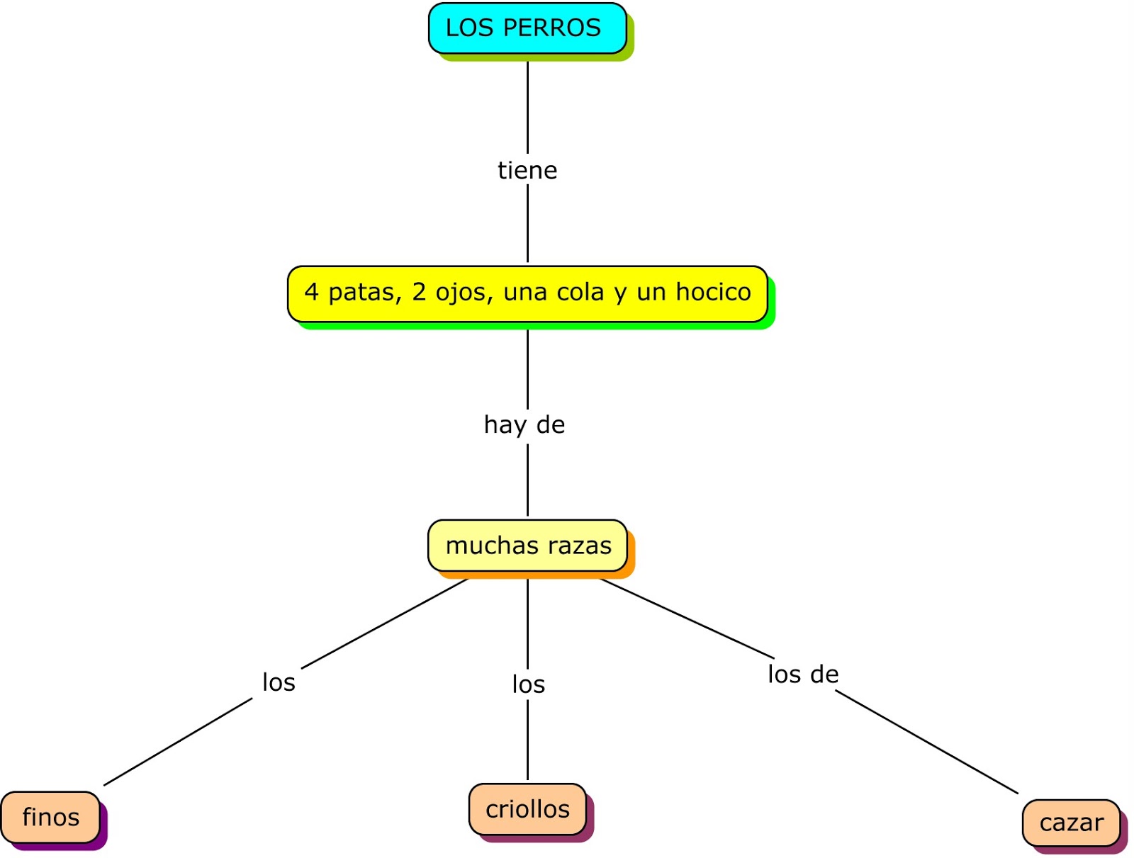 CAMILA BOTERO: MAPA CONCEPTUAL (LOS PERRO)