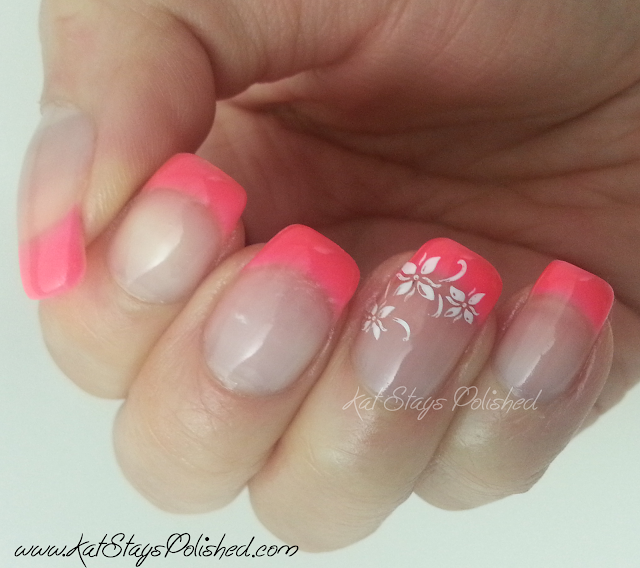 Kat Stays Polished | Beauty Blog with a Dash of Life: Hot Pink Tips for ...