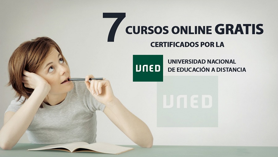 7 cursos online gratis certificados por la UNED (abril 2016)
