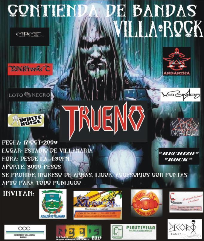 TERA ROCK: TRUENO, GLAM HECHO EN IBAGUE