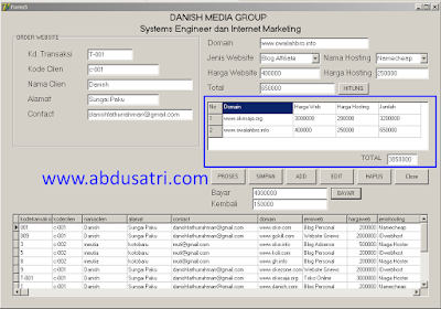 Robby Analiza: Program stringgrid pada delphi