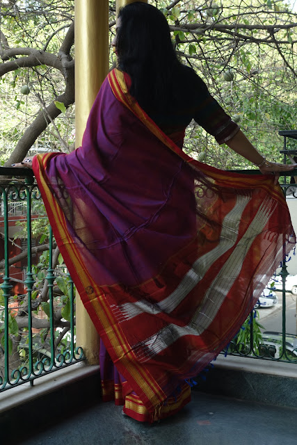 Sohum Sutras: Ilkal and Puneri saree