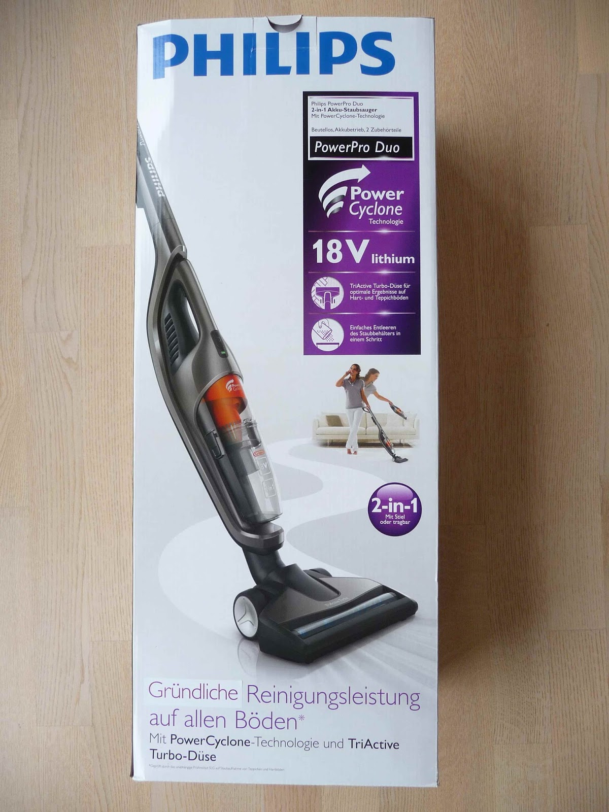 ApfelHausBaum-Familie: Philips PowerPro Duo 2-in-1-Handgriff