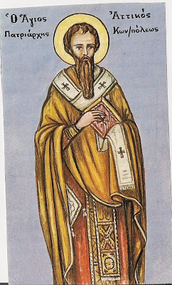 ALL SAINTS: ⛪ Saint Atticus of Constantinople - Bishop