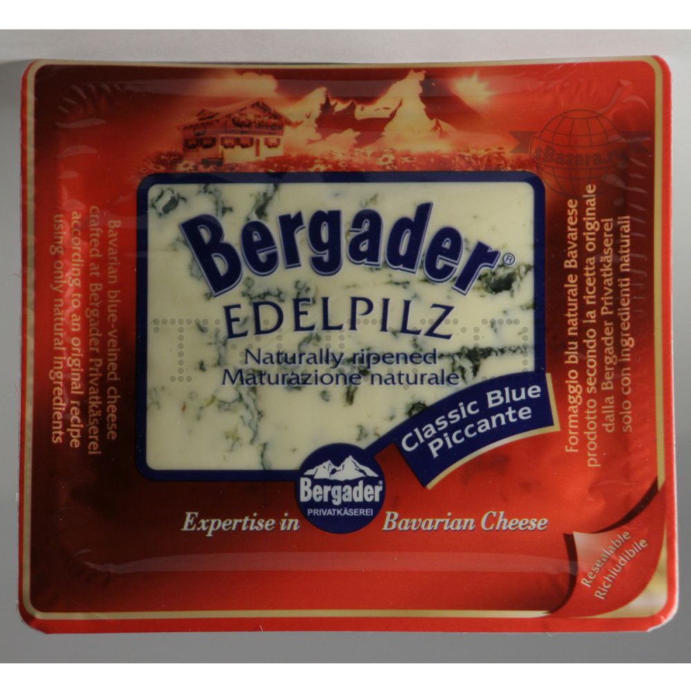 Beber,Comer e Amar...: Queijos e vinhos pelo mundo - Bergader Edelpilz