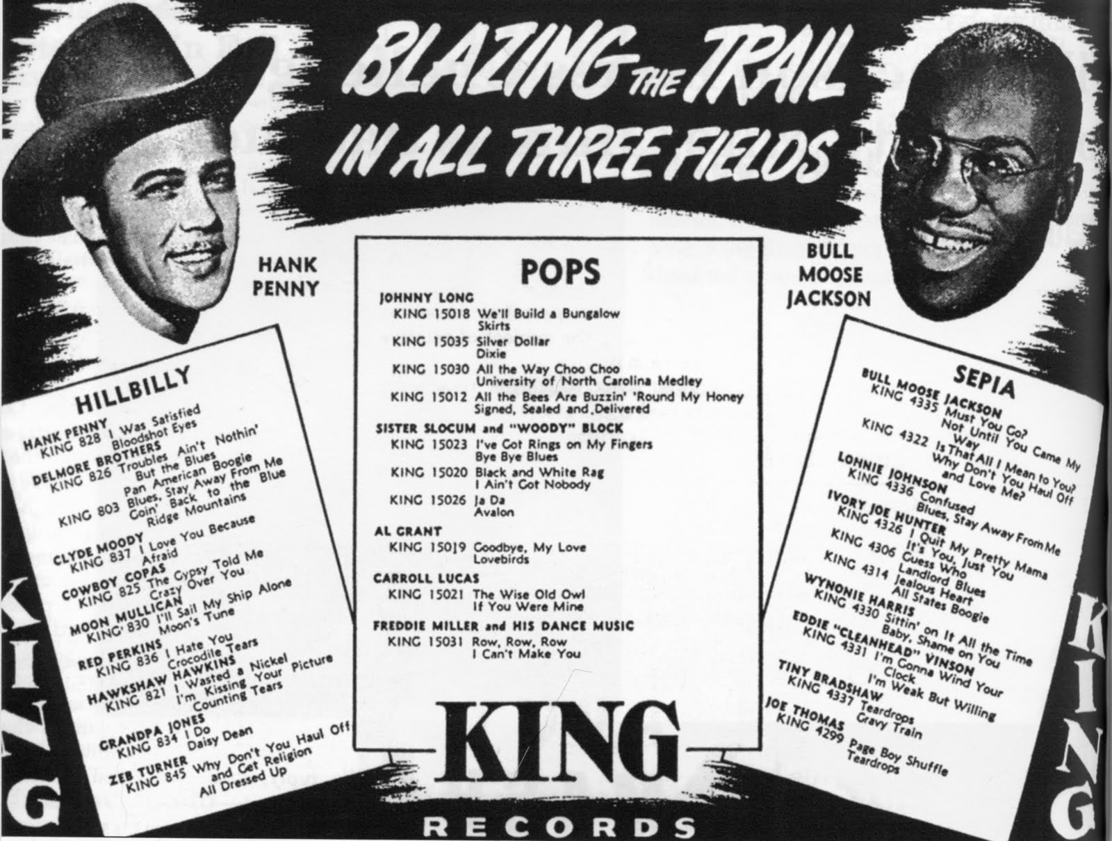 HOME OF THE HITS: King Records of Cincinnati