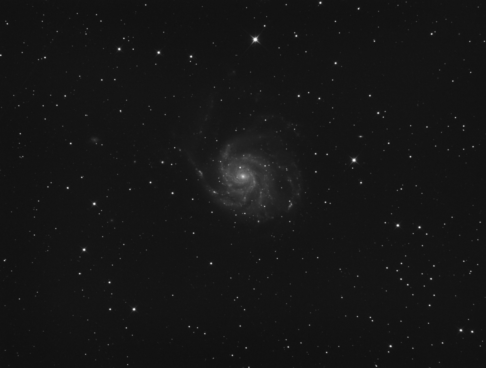 Astronomia Amatorska: Messier 101 (The Pinwheel Galaxy)
