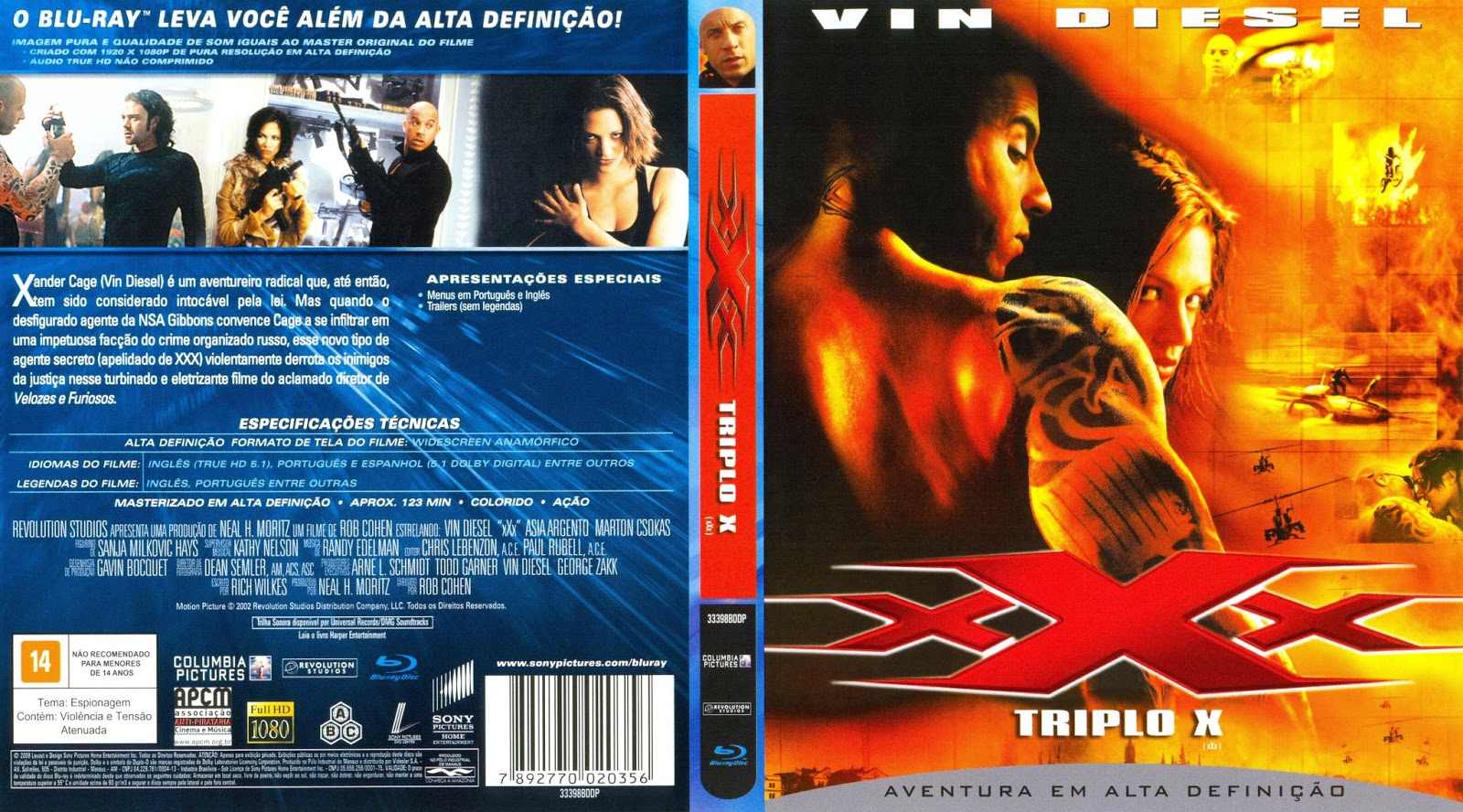 Piratinha das Capas: Triplo X (Blu-Ray)