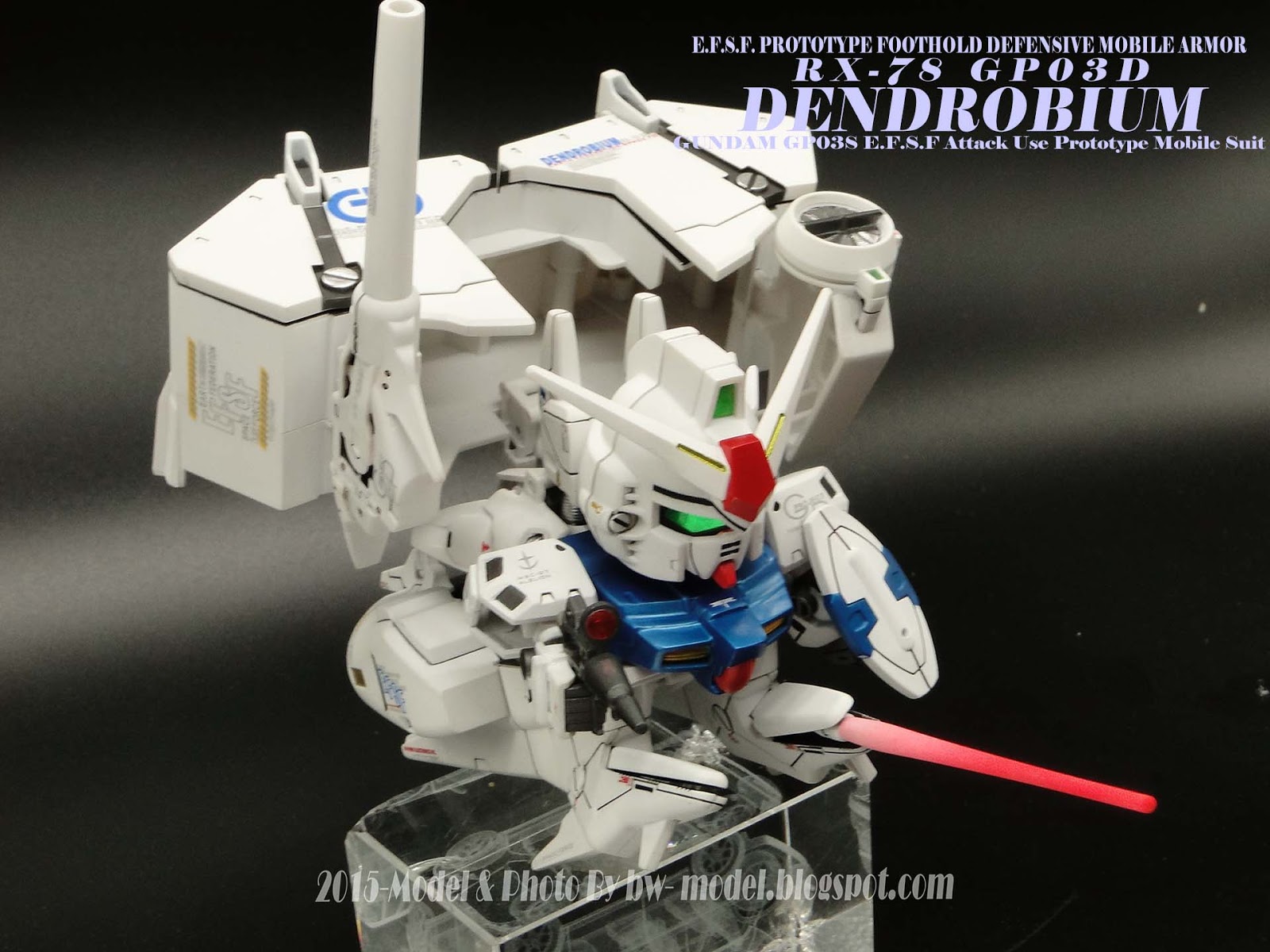 BW 模型~窮酸鬼的鋼普拉(鋼彈): [SD] GP03D 鋼彈試作3號機