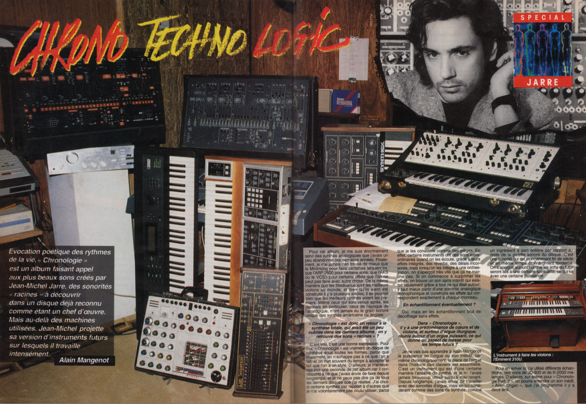 Jean Michel Jarre — Pleasure Principle: 01 July 1993 - Keyboards