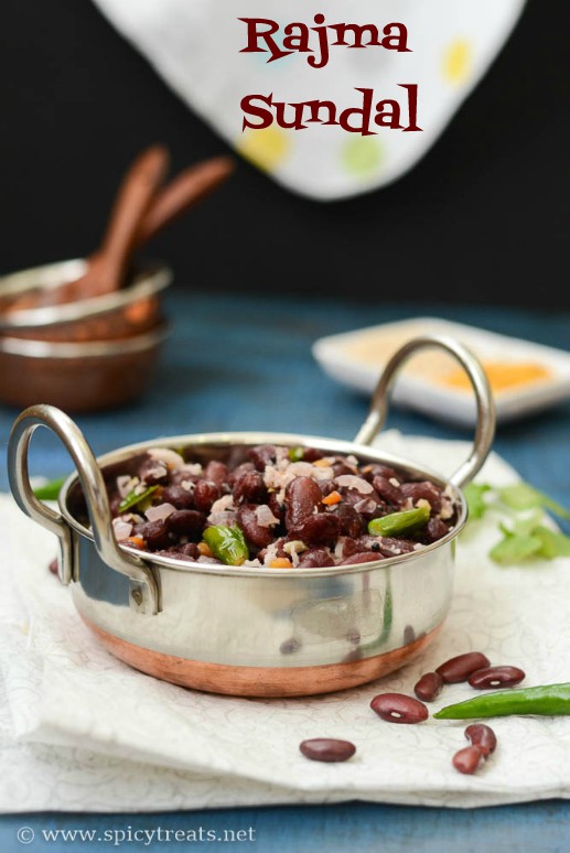 Spicy Treats: Rajma Sundal Recipe | Red Kidney Beans Sundal Recipe ...