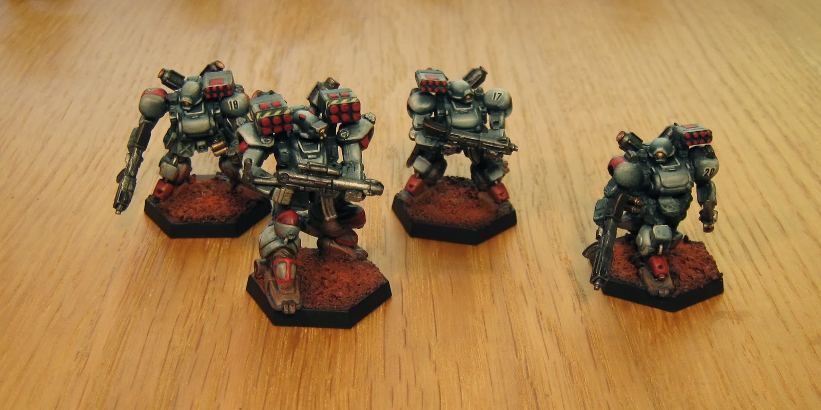 Kevin's Miniatures & Hobby Table: Heavy Gear...Southern Forces: Step-by ...