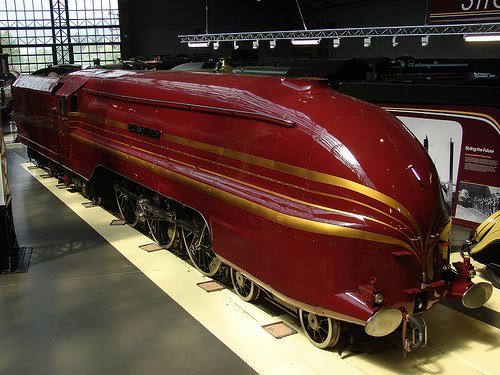 Just A Car Guy: Duchess of Hamilton, 1937 British streamliner ...