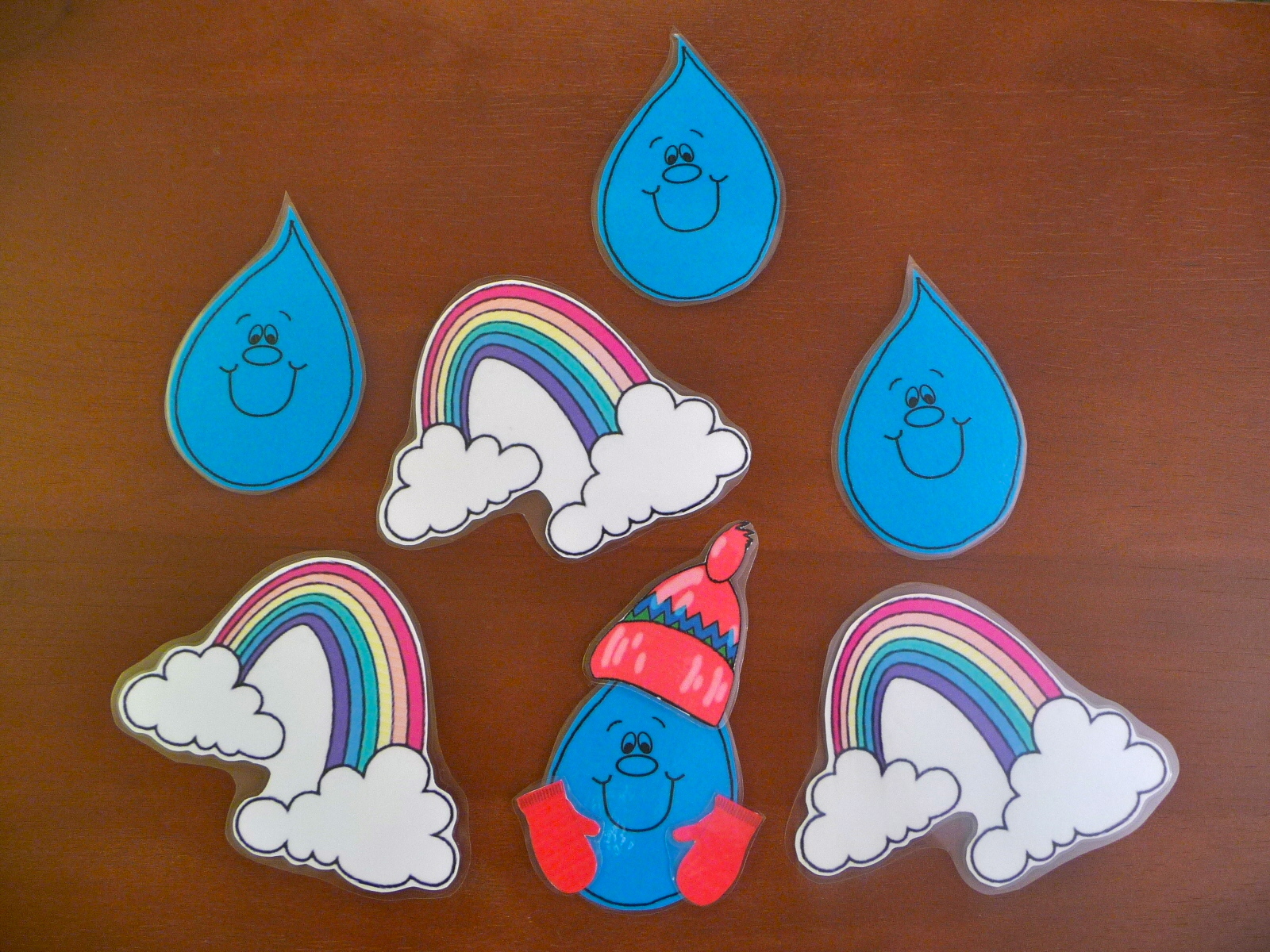 Precious Primary: Raindrops & Rainbows