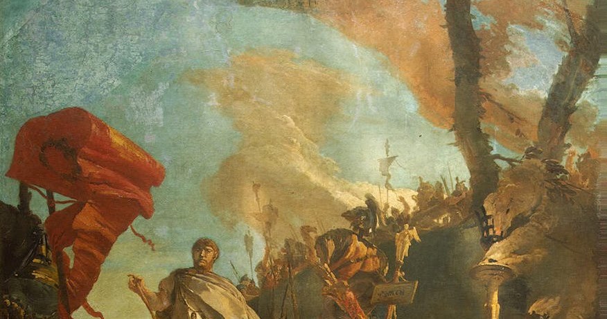 Triumph of Manius Curius Dentatus - Giovanni Battista Tiepolo | Endless ...