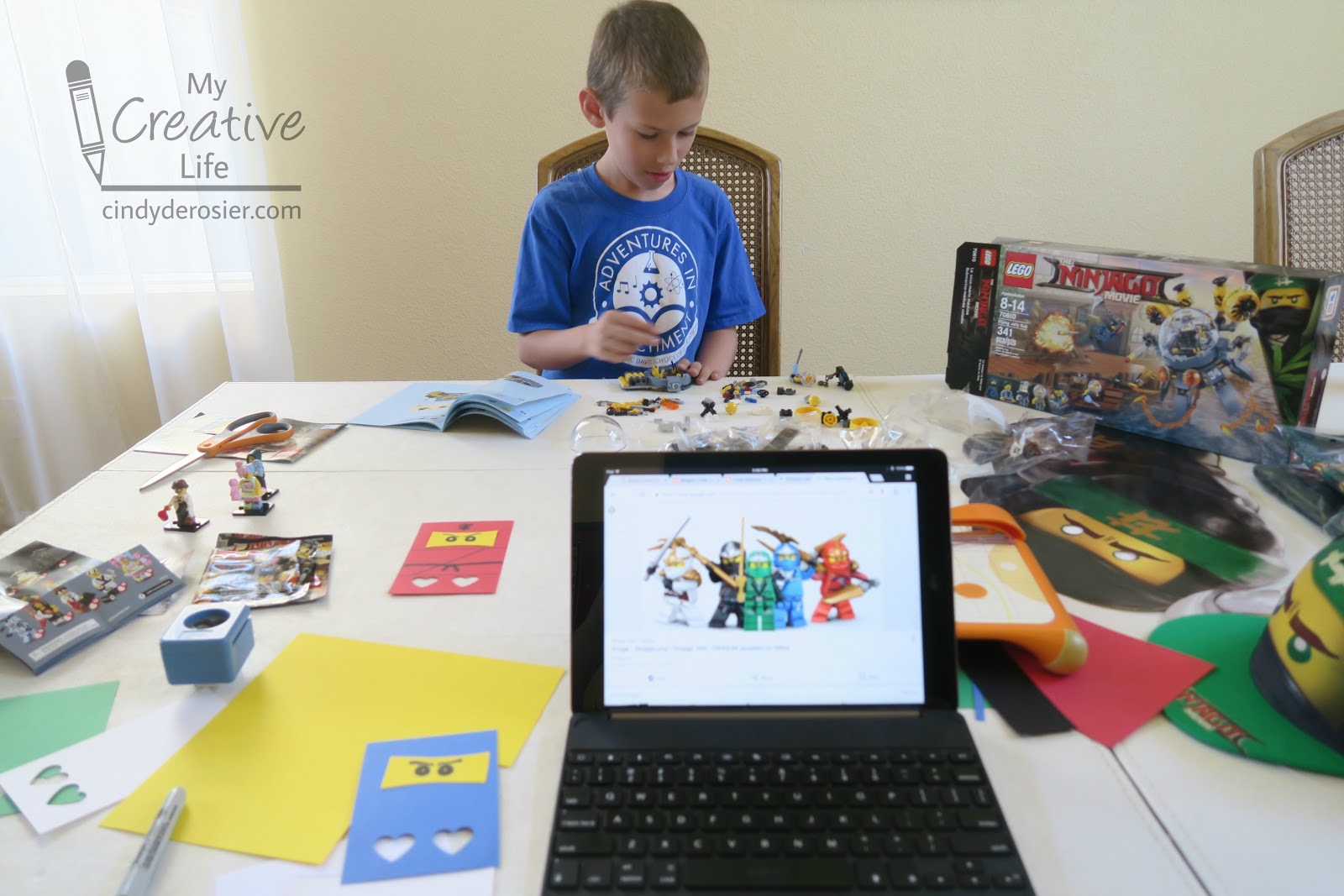 Cindy deRosier: My Creative Life: LEGO Ninjago Movie Finger Puppets