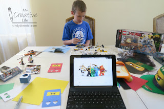 Cindy deRosier: My Creative Life: LEGO Ninjago Movie Finger Puppets