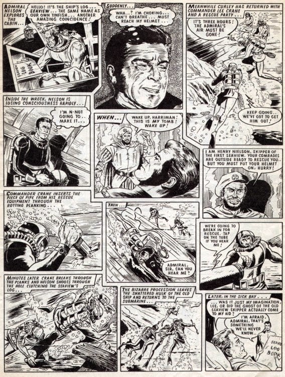 BEACH BUM COMICS : VITAL AND DANGEROUS MISSIONS OF THE SEAVIEW IN ...