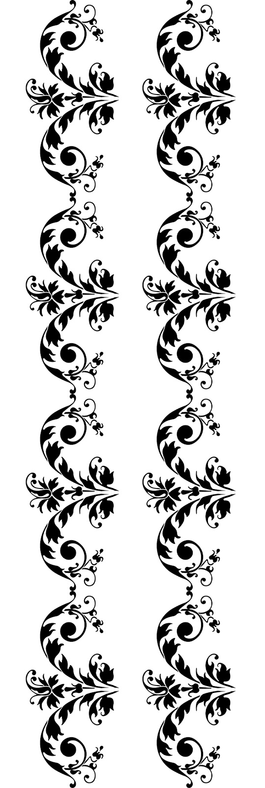 Contoh Motif Bordir Pinggiran | Tasikmalaya Bordir