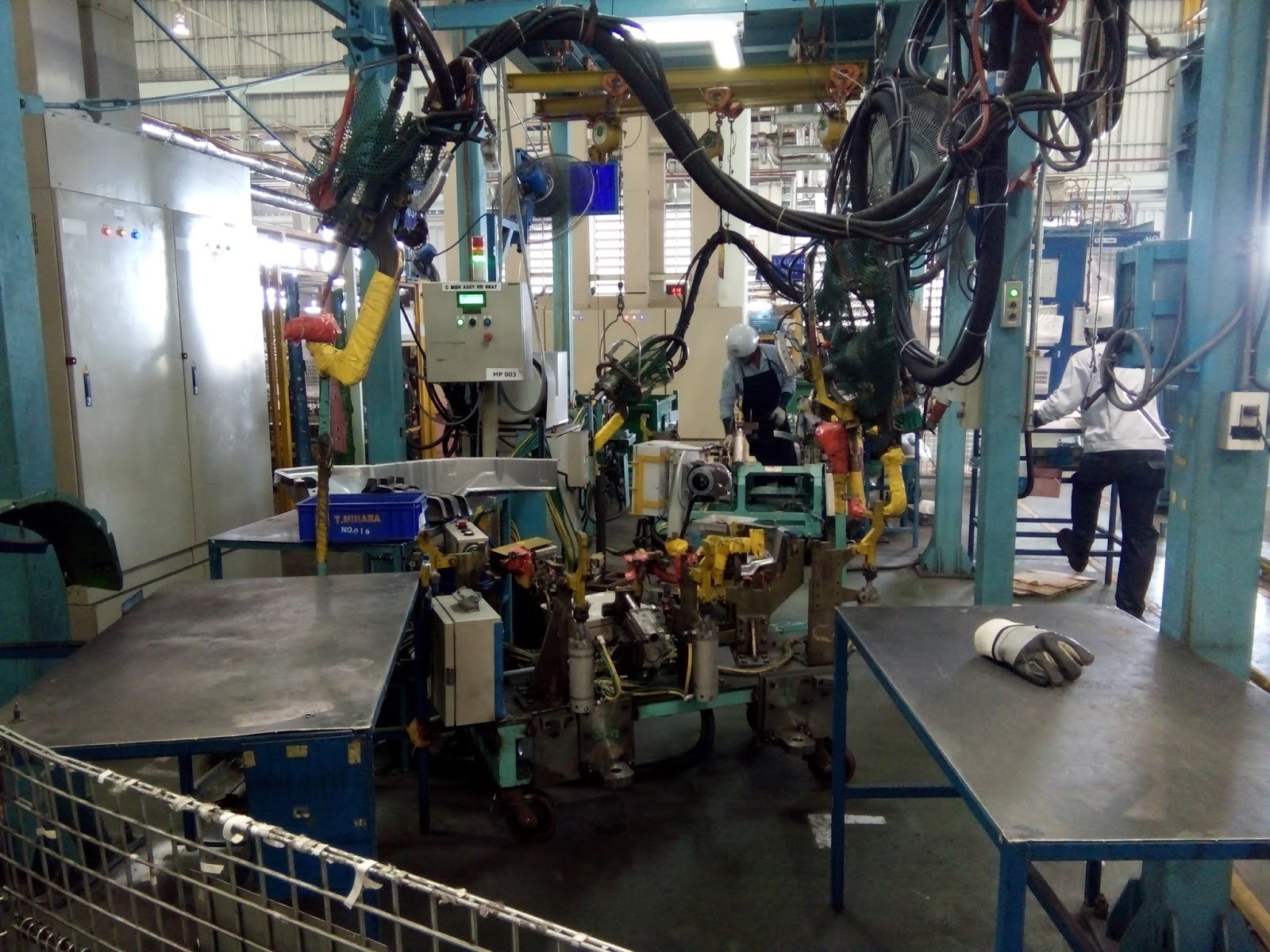 บริษัท ภพพร้อม จำกัด : งานแก้ไขเพิ่มเติมโปรแกรม PLC & HMI new Jig Spot ...