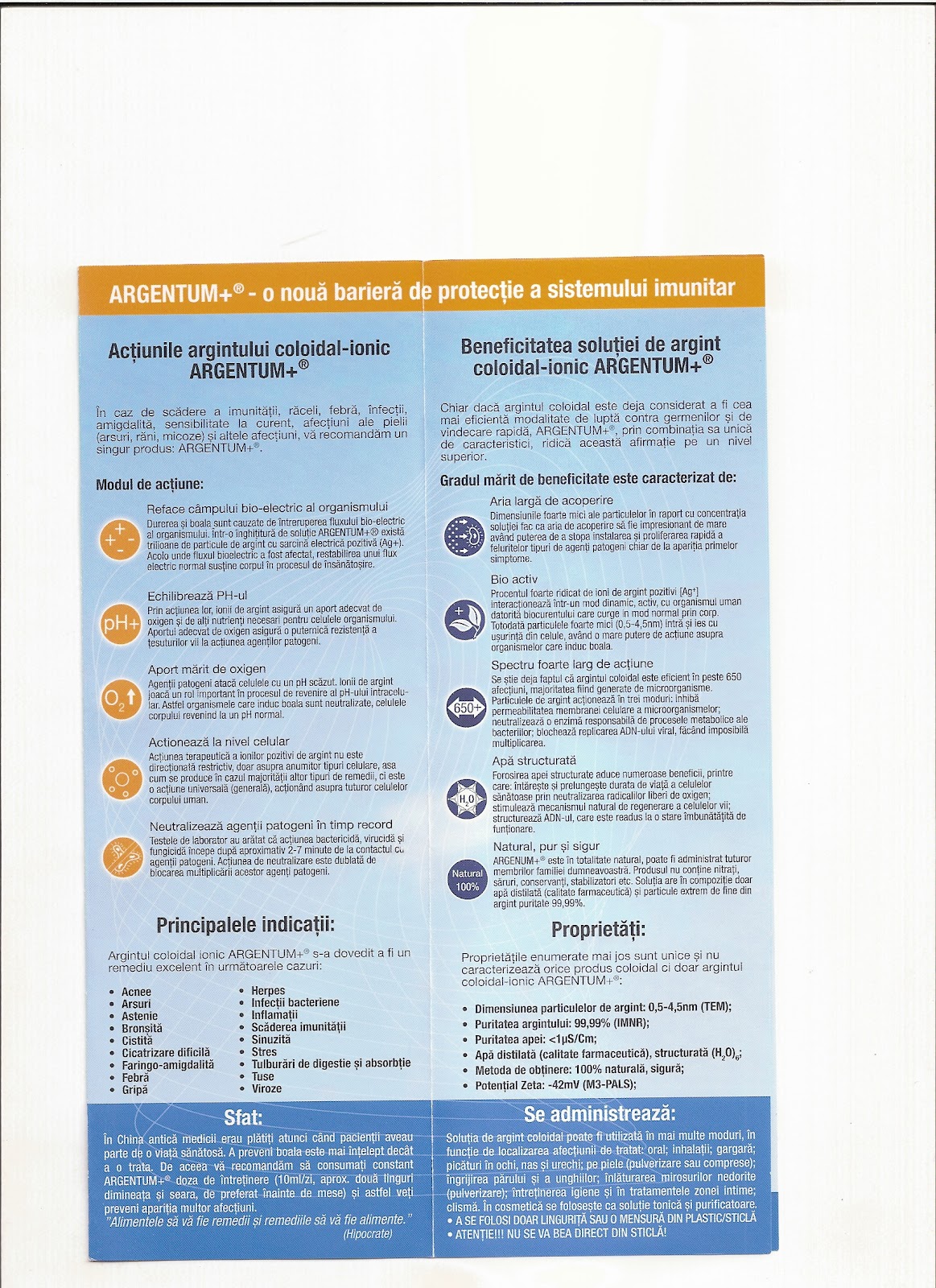 argint coloidal ionic: Prospect argint coloidal