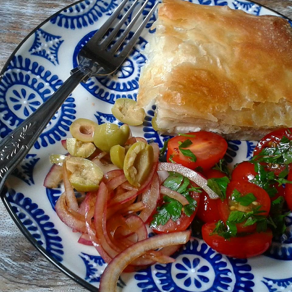 Wanderlust Queen: Feteer meshaltet with cheese and olives (Egyptian ...