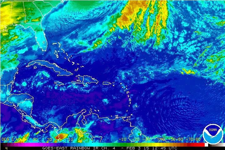 Roatan Weather: Mostly Sunny with Light to Moderate Winds and Seas
