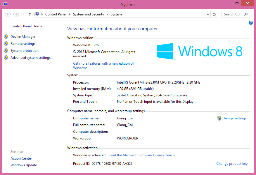 Win 8.1 Pro Build 9600 đơn giản trong 5 phút | Viết bởi kitepro1605