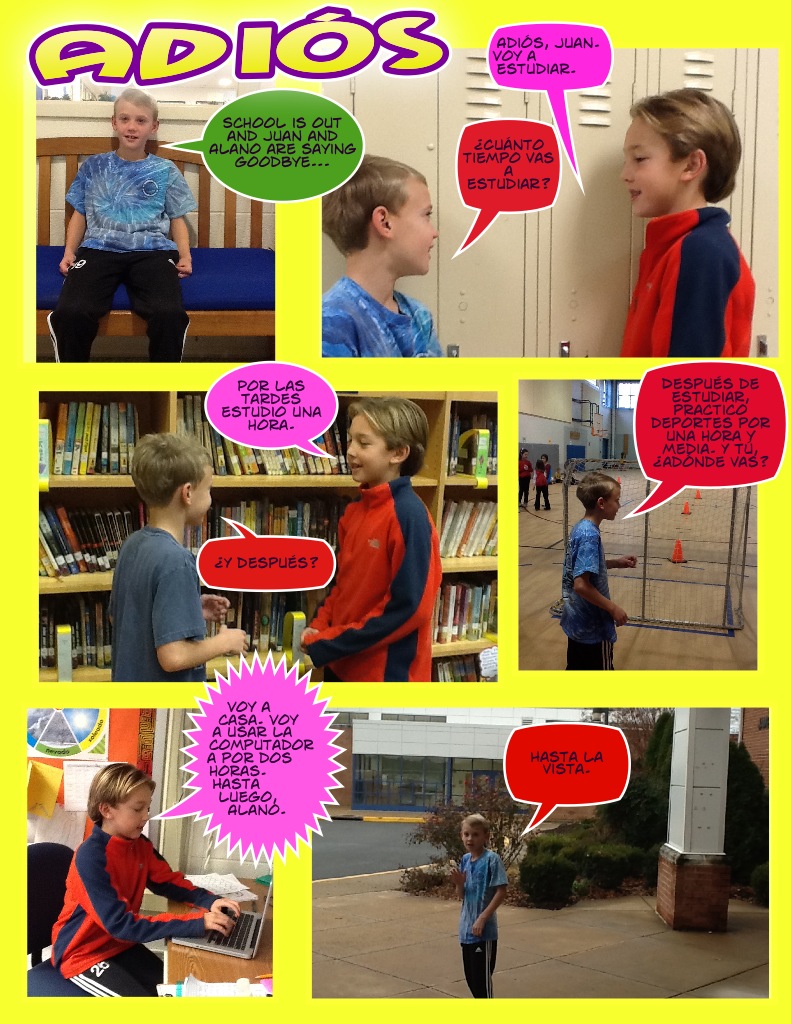 Technology Integration at Jamestown: Diálogos en Comic Life