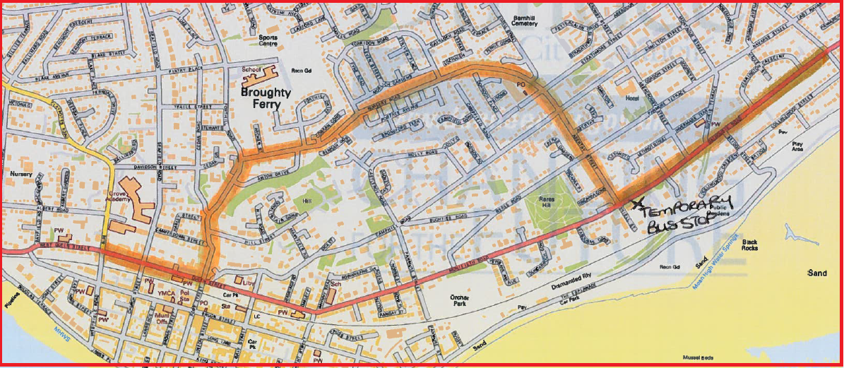 Laurie Bidwell: Update on Bus Diversions in Broughty Ferry until Last ...