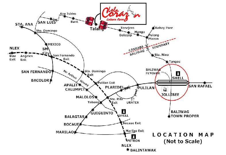 Resorts in Pampanga (Philippines): Lola Corazon Leisure Farm in Candaba