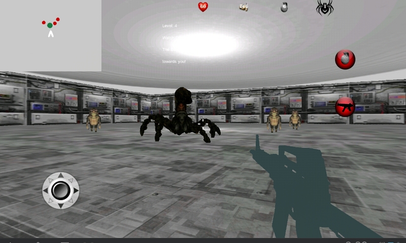 Using Unity, Blender and Gimp to make iOS and Android games: Alien Counter Strike 3D