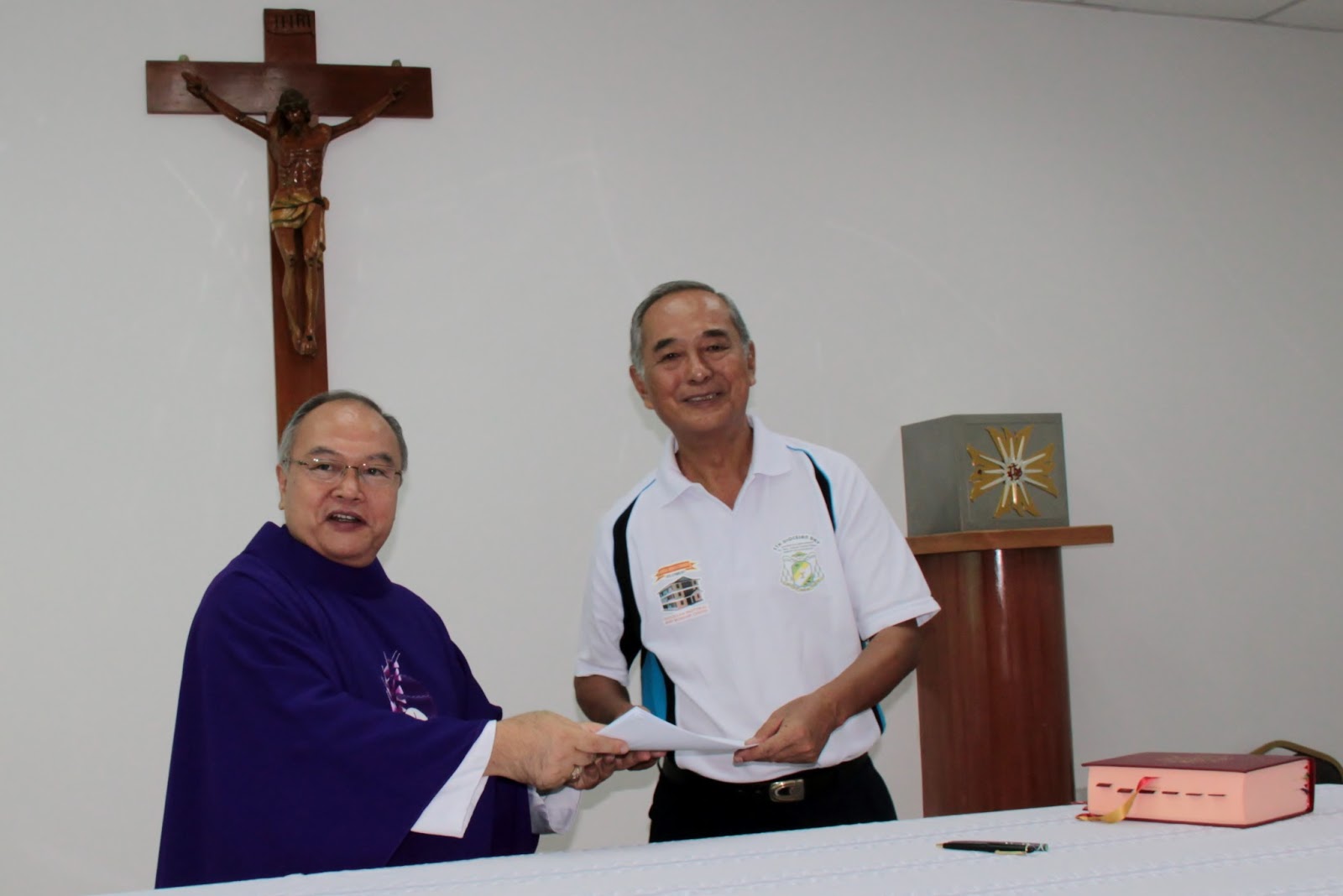 Handing Over Ceremony ~ Diocesan Pastoral And Worship Centre - Diocese ...