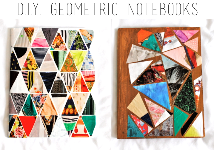 Generalized Loveliness ★: Geometric Notebooks {make them yourself}