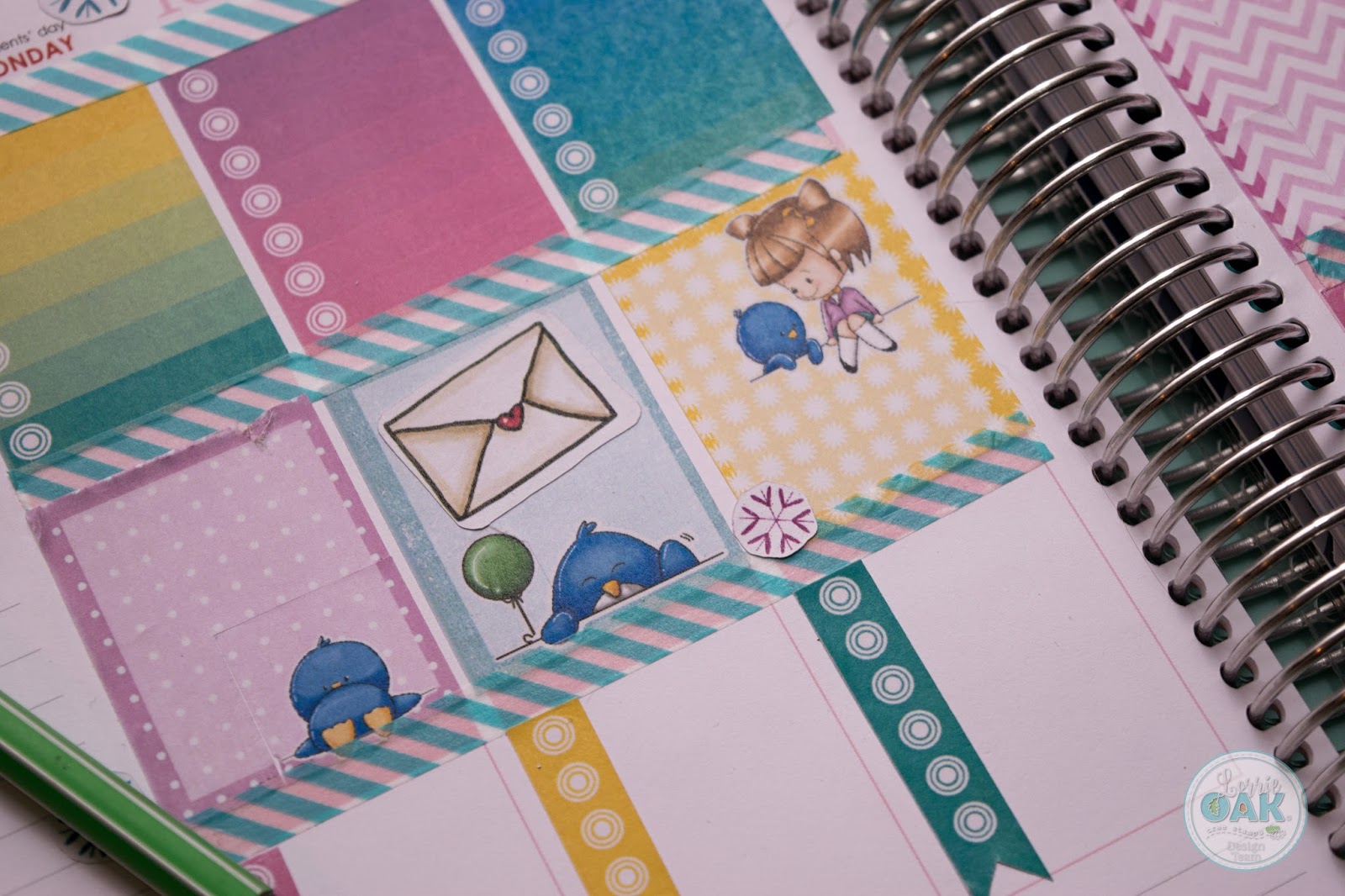 Lorrie's Story: OAK Tree Stamps - On The Line Planner Set for Both Erin ...
