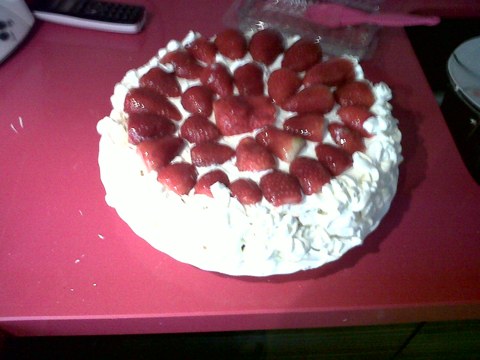 Tartas, reposteria y recetas caseras: Tarta fresas con nata