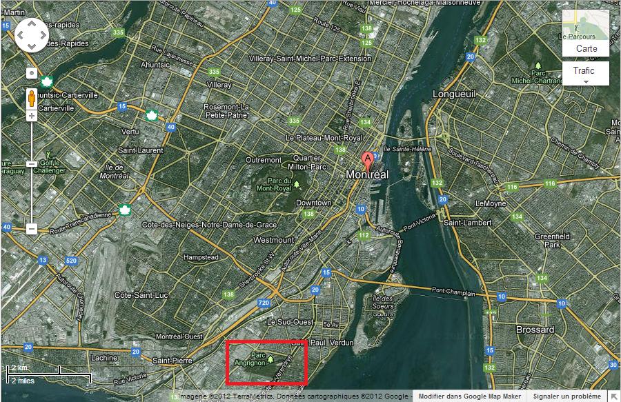 Un grec au Québec: Semaine 12 : Le parc Angrignon